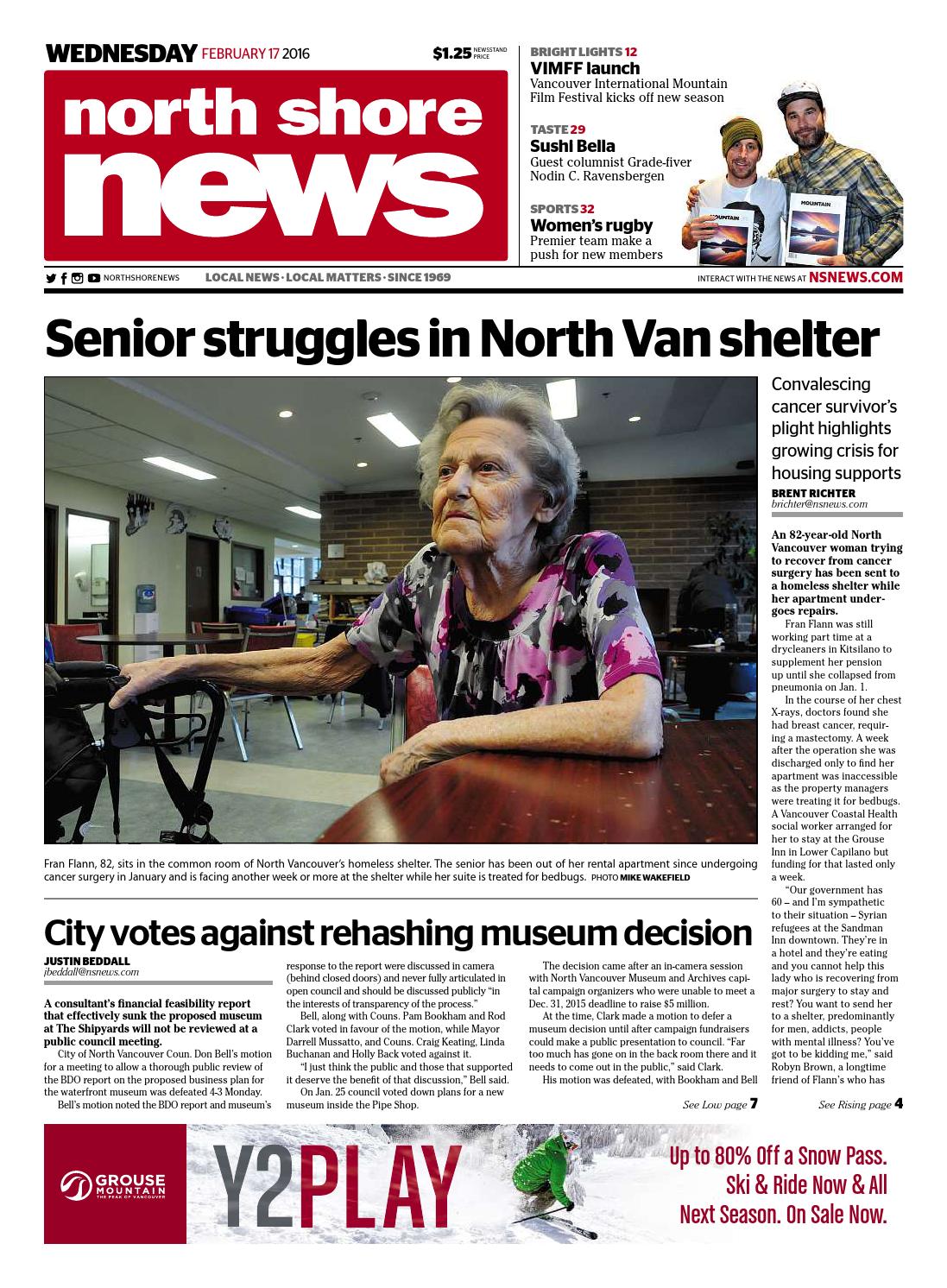 North Shore News February 17 2016 by North Shore News Features - Issuu