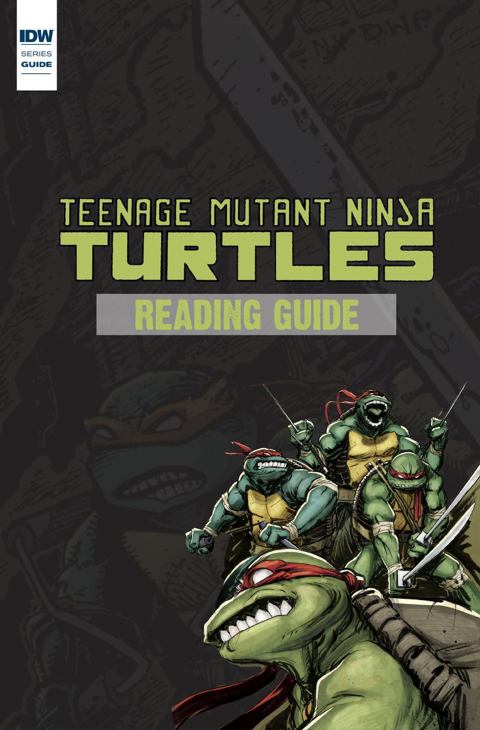 Teenage Mutant Ninja Turtles 2016 Reading Guide by IDW Publishing - Issuu