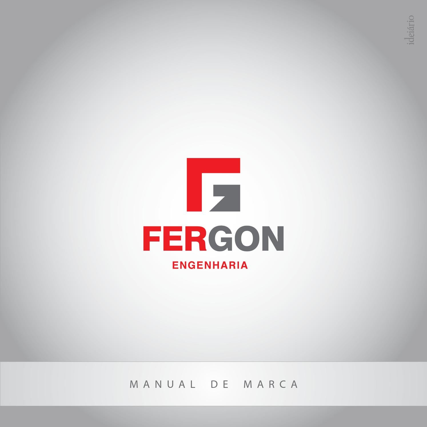 FERGON - Manual de marca by Clara Gontijo - Issuu