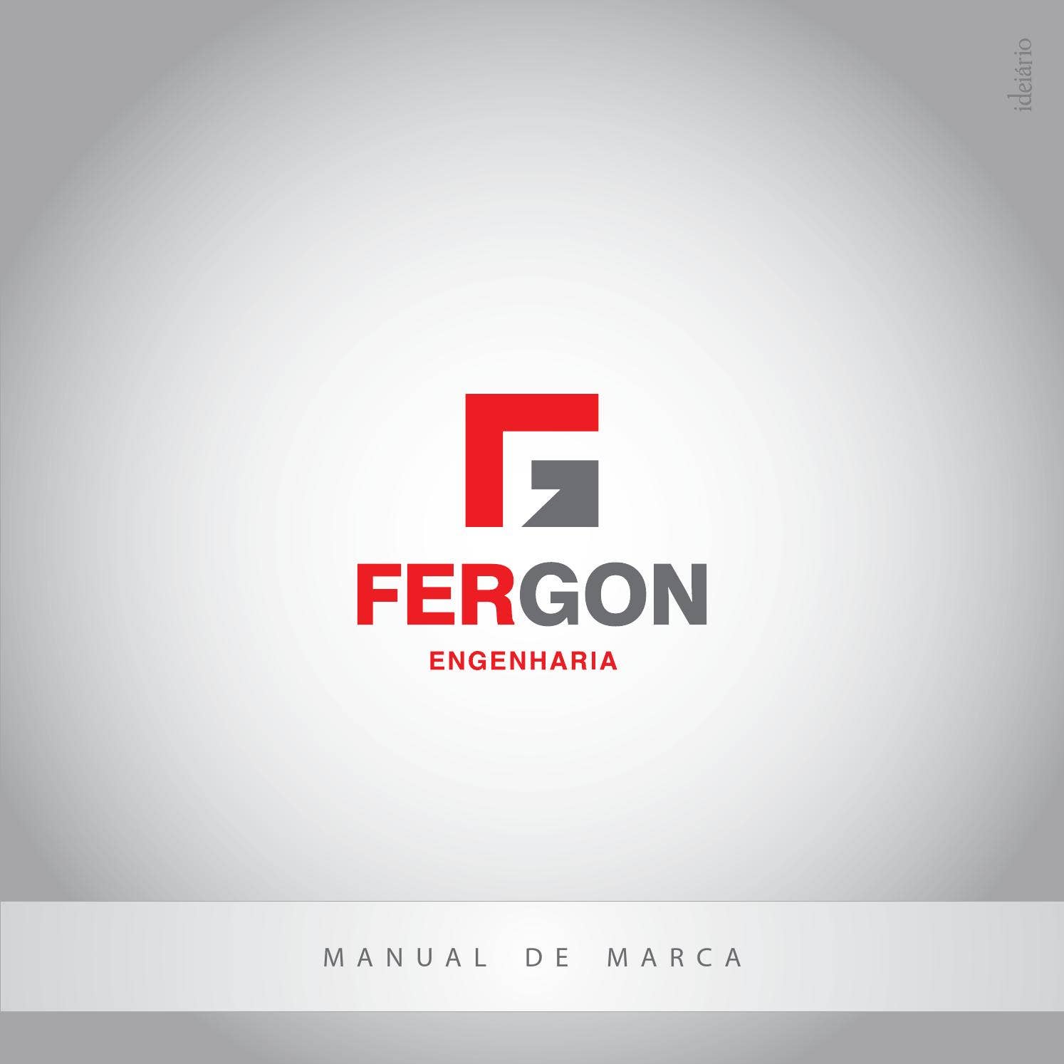 FERGON - Manual de marca by Clara Gontijo - Issuu