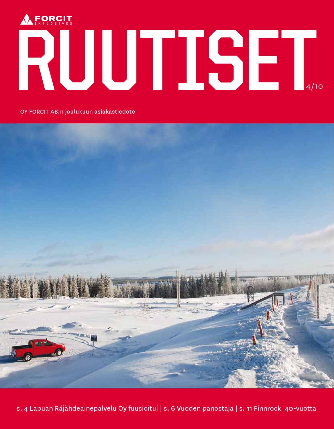 RUUTISET 4-2010 by Forcit Group - Issuu