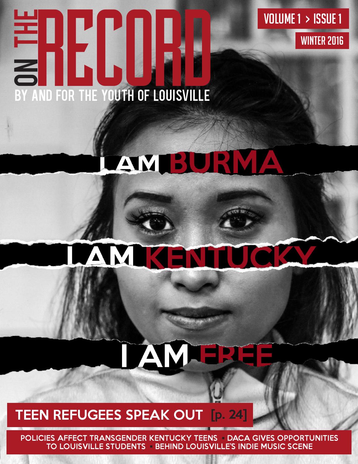 Issue 1, Volume 1 by On The Record - Issuu