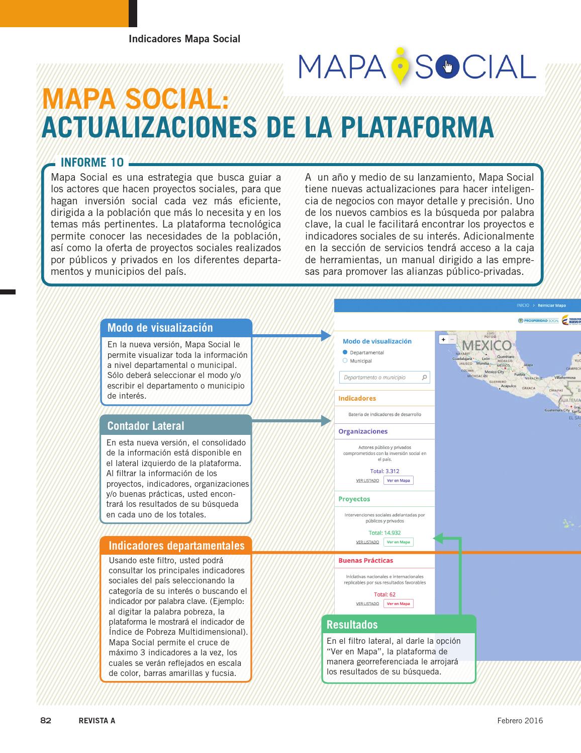 Revista Núm. 254 - Mapa Social by RevistaA - Issuu