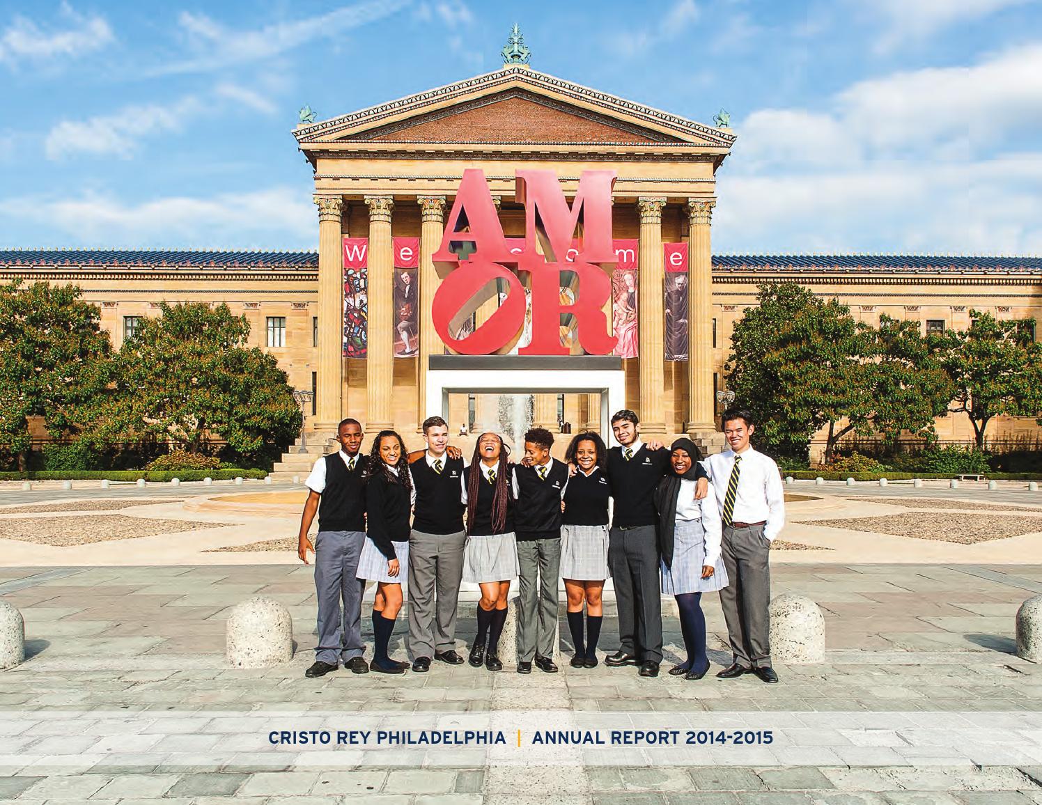 Cristo Rey Philadelphia 2014-2015 Annual Report by Cristo Rey ...