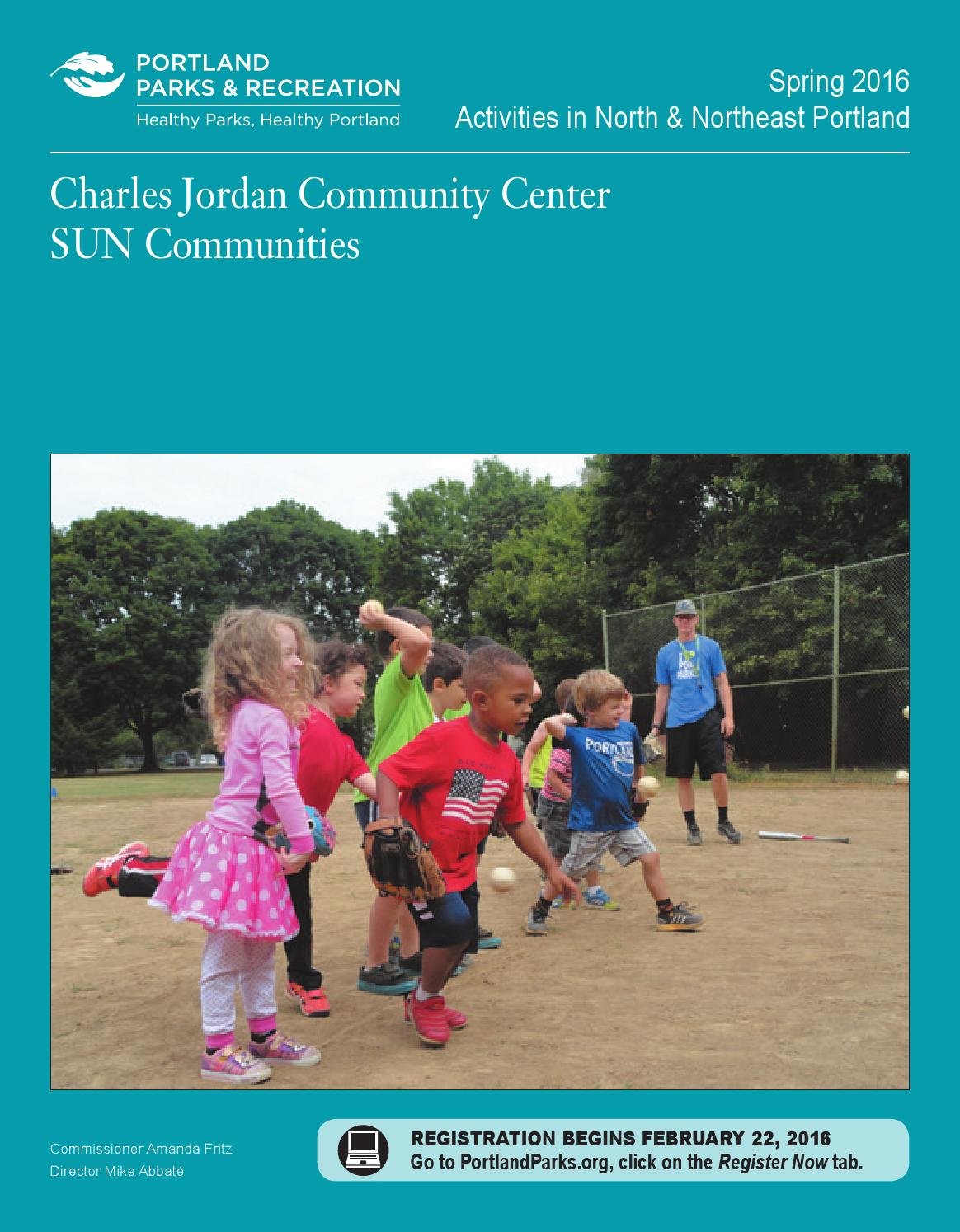 Charles Jordan Community Center Spring 2016 by Portland Parks ...