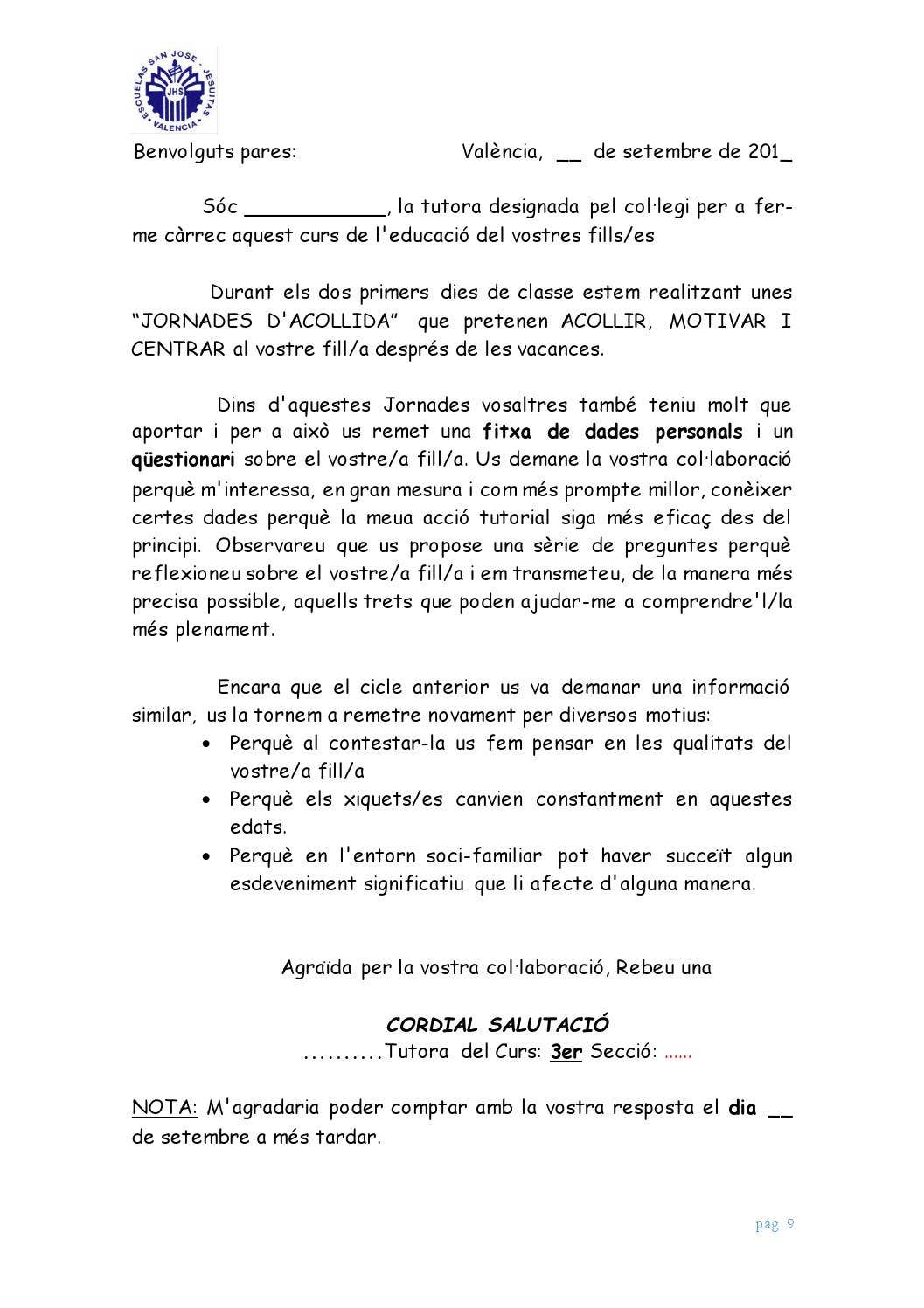 Cuaderno de tutorias ep 15 16 by Escuelas San José · Jesuitas - Issuu