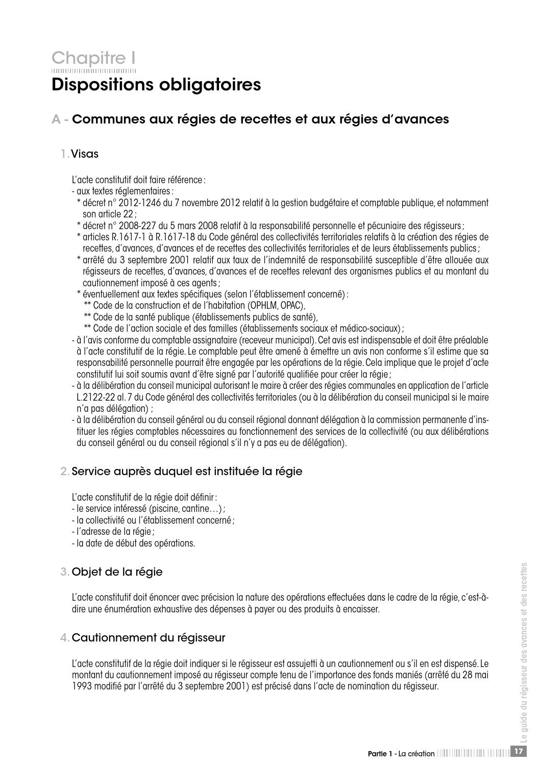 Le guide du regisseur des avances et des recettes by INFOPRO DIGITAL ...