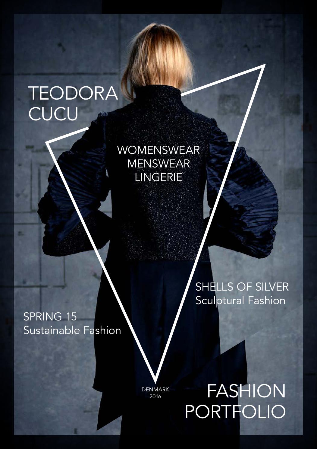 Fashion Design Portfolio By Teodora Cucu Issuu