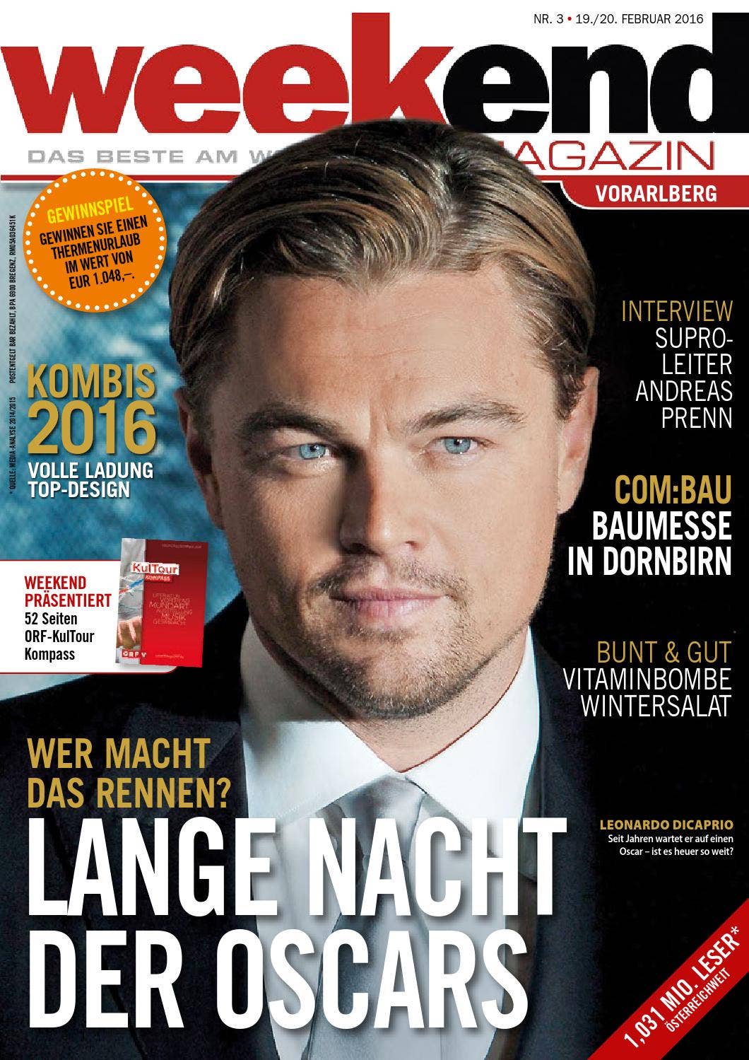 Weekend Magazin Vorarlberg 2016 KW 07 by Weekend Magazin Vorarlberg - Issuu