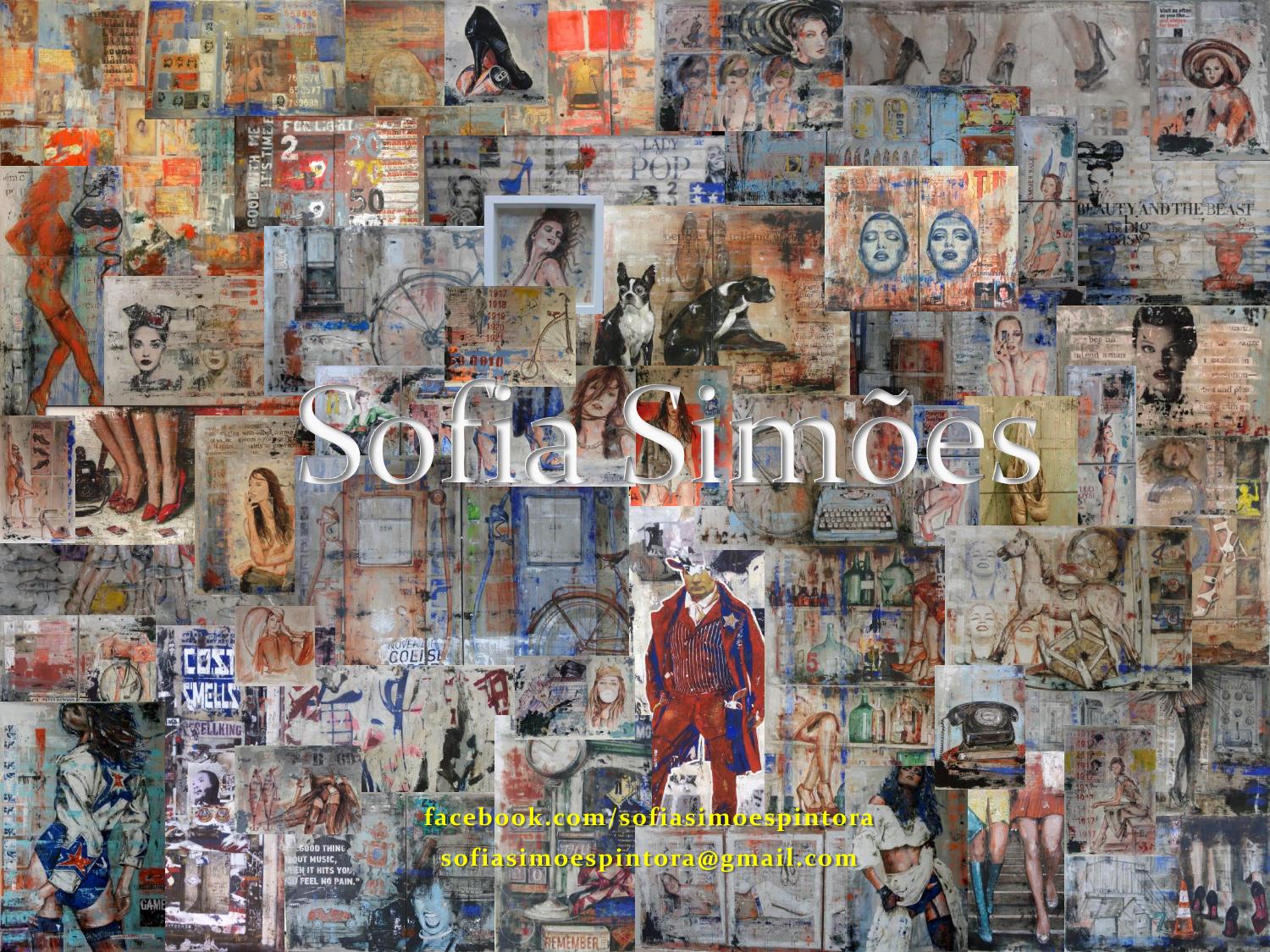 Sofia Simões Pintora-catálogo fevereiro 2016 by Joana Aires Pereira ...