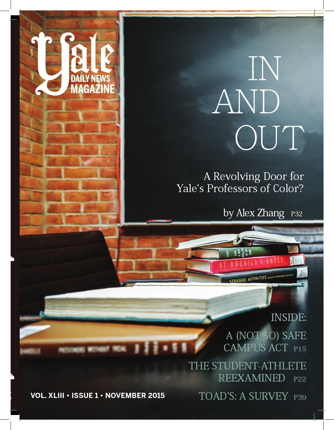 YDN Magazine November 2015 by Yale Daily News - Issuu