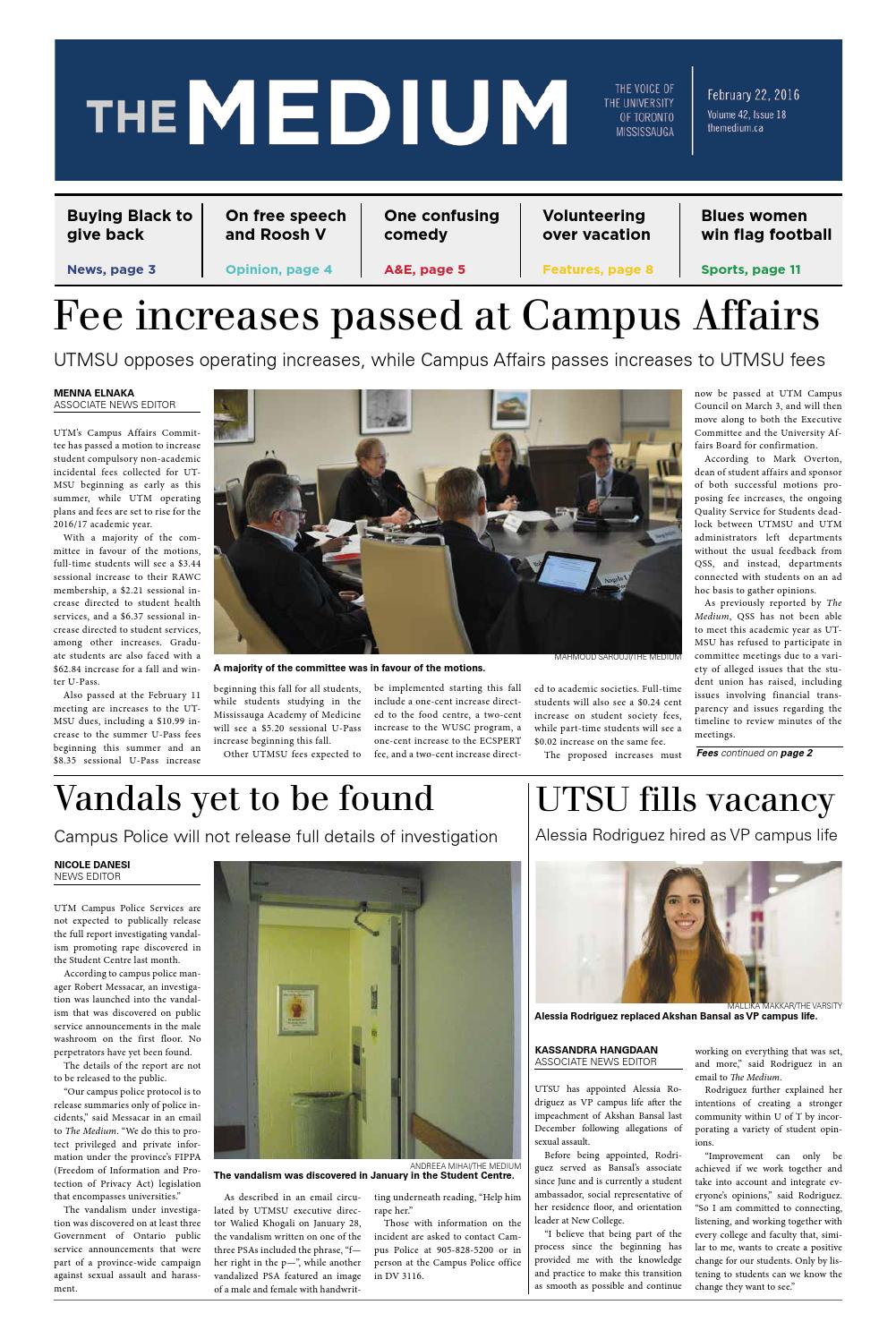 Vol 42 issue 18 by The Medium - Issuu