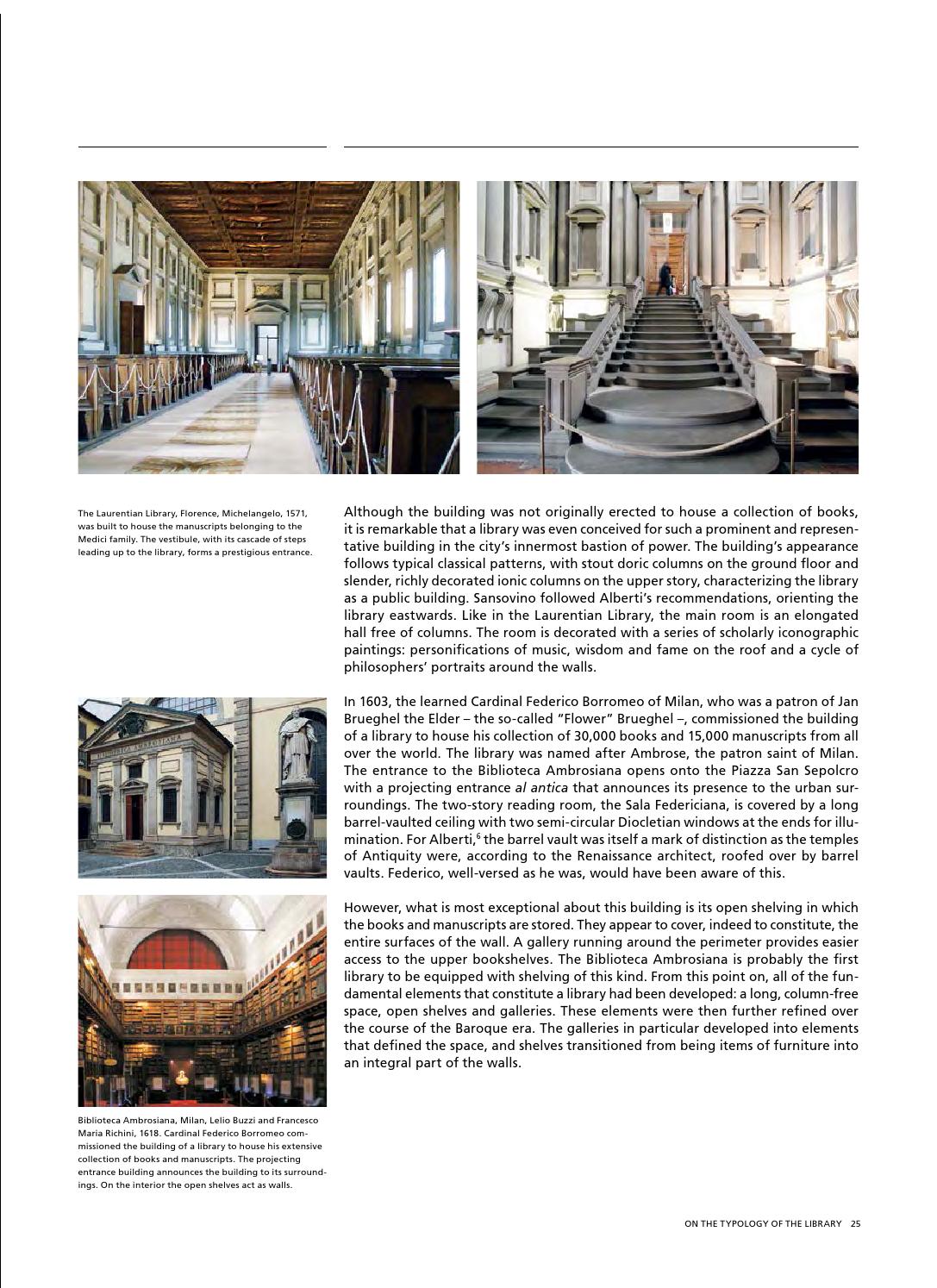 Laurentian Library Plan