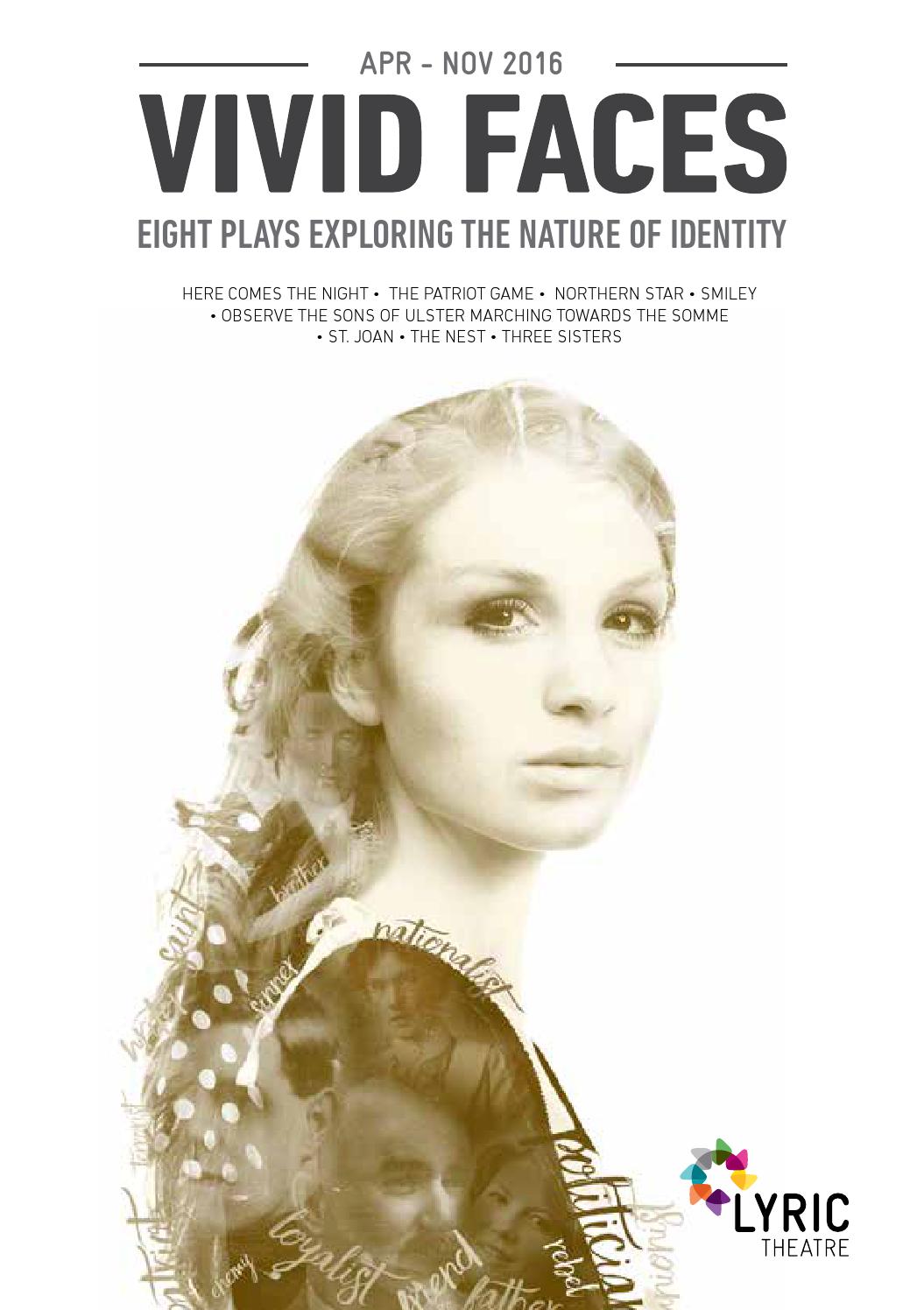 Vivid Faces - 2016 at the Lyric Theatre Belfast by Lyric Theatre ...
