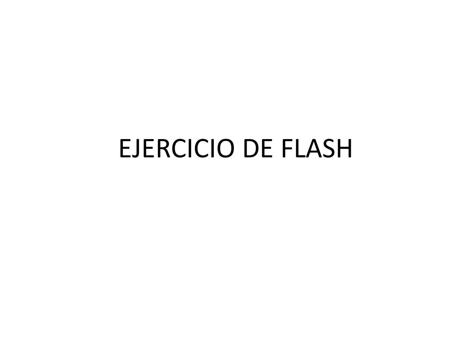Ejercicio de flash by Carmen Moreno - Issuu