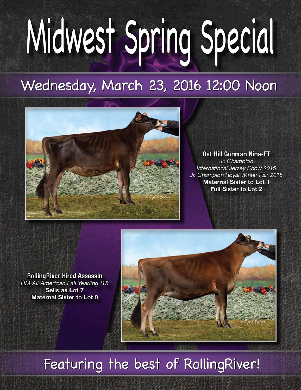 Midwest Spring Special catalog by AJCA/NAJ/JMS - Issuu