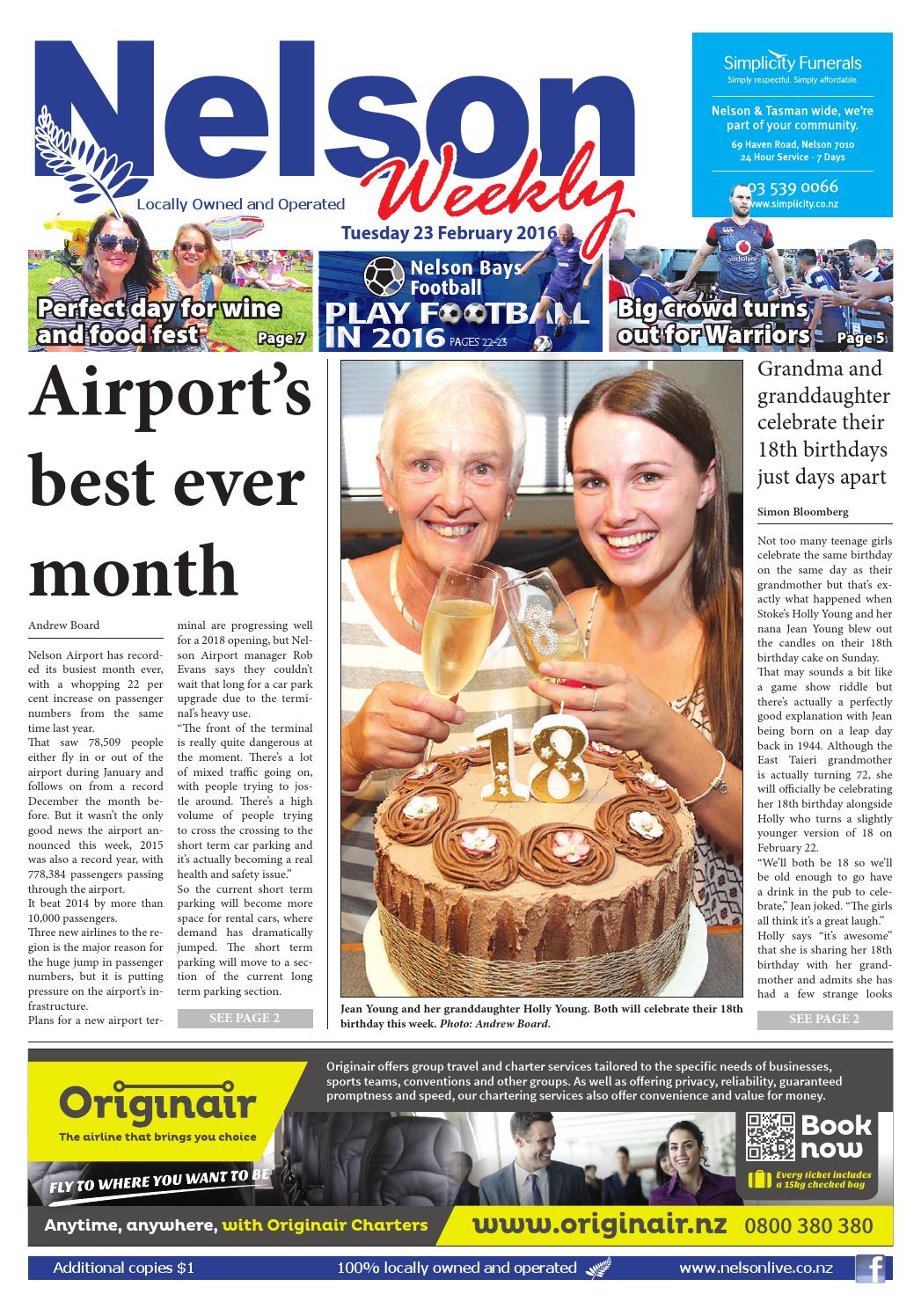 Feb 23 2016 nelson weekly 32pgs web by Top South Media - Issuu