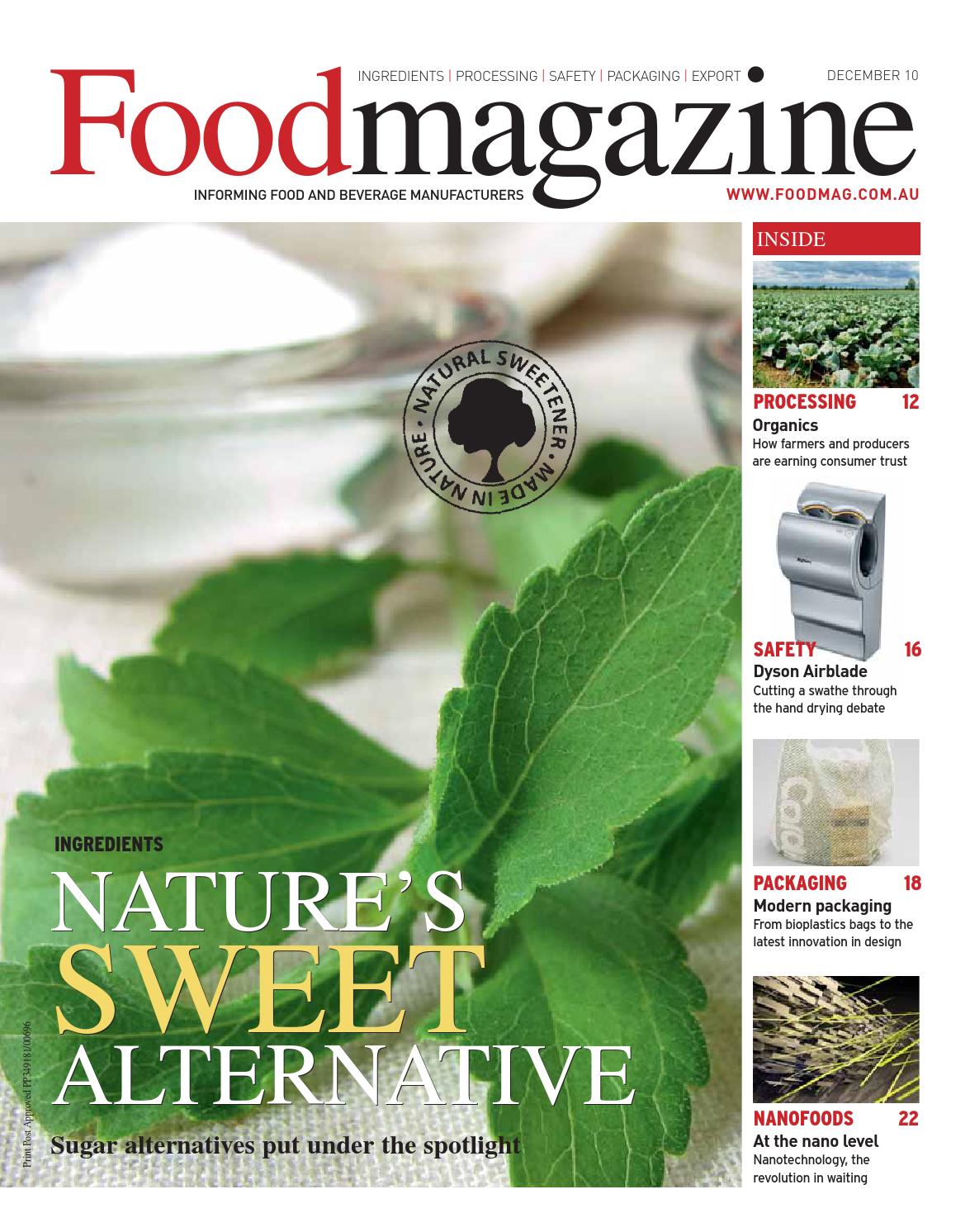Food Magazine December 2010 by Prime Creative Media - Issuu