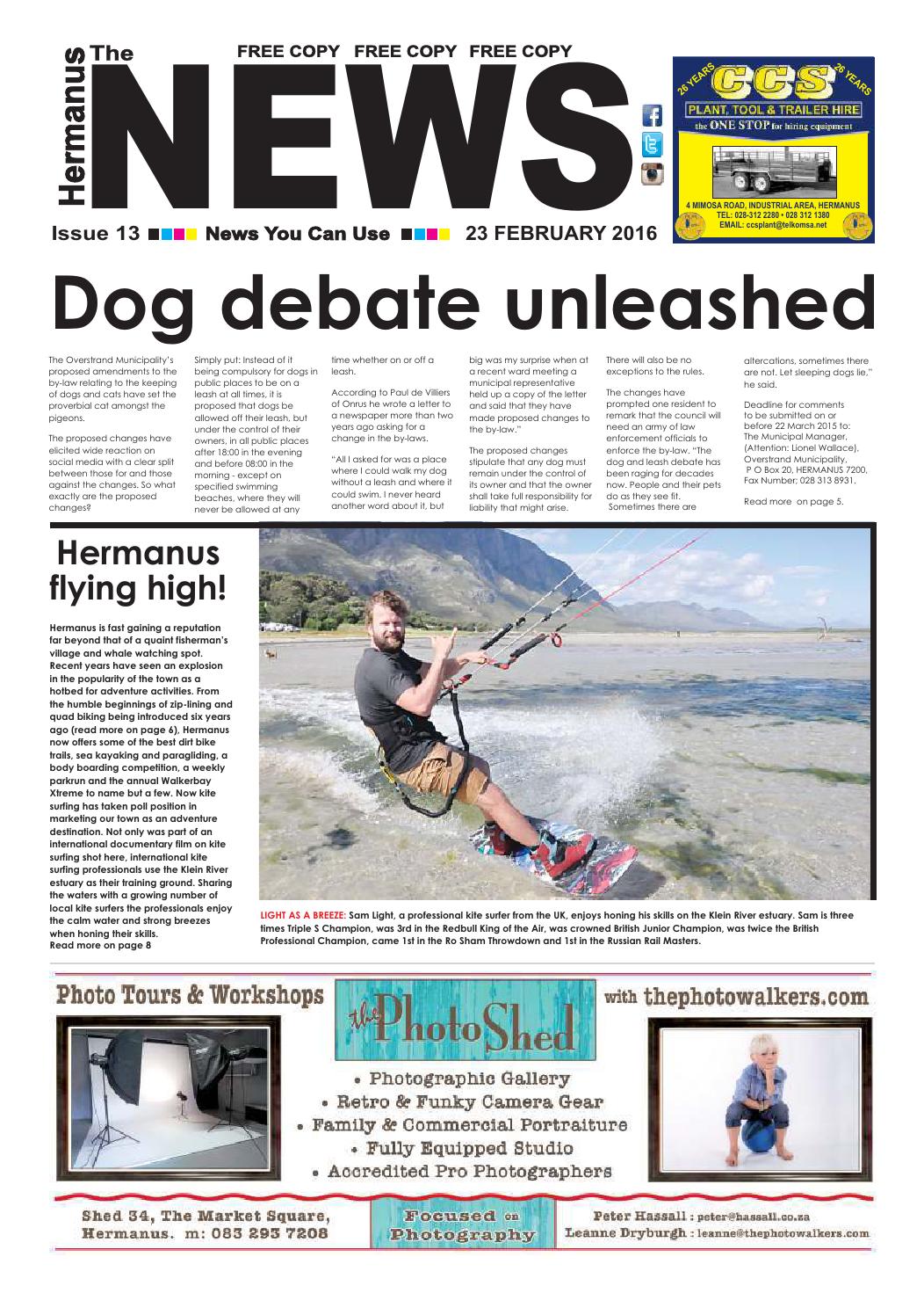The Hermanus News 23 February 2016 by The Village NEWS - Issuu
