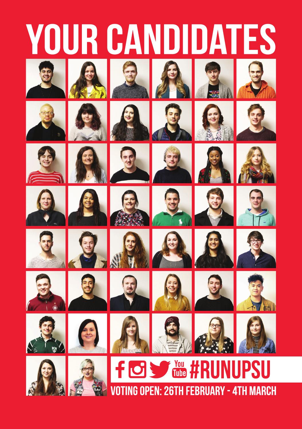 SU Elections 2016 - Your Candidates by UPSU - Issuu