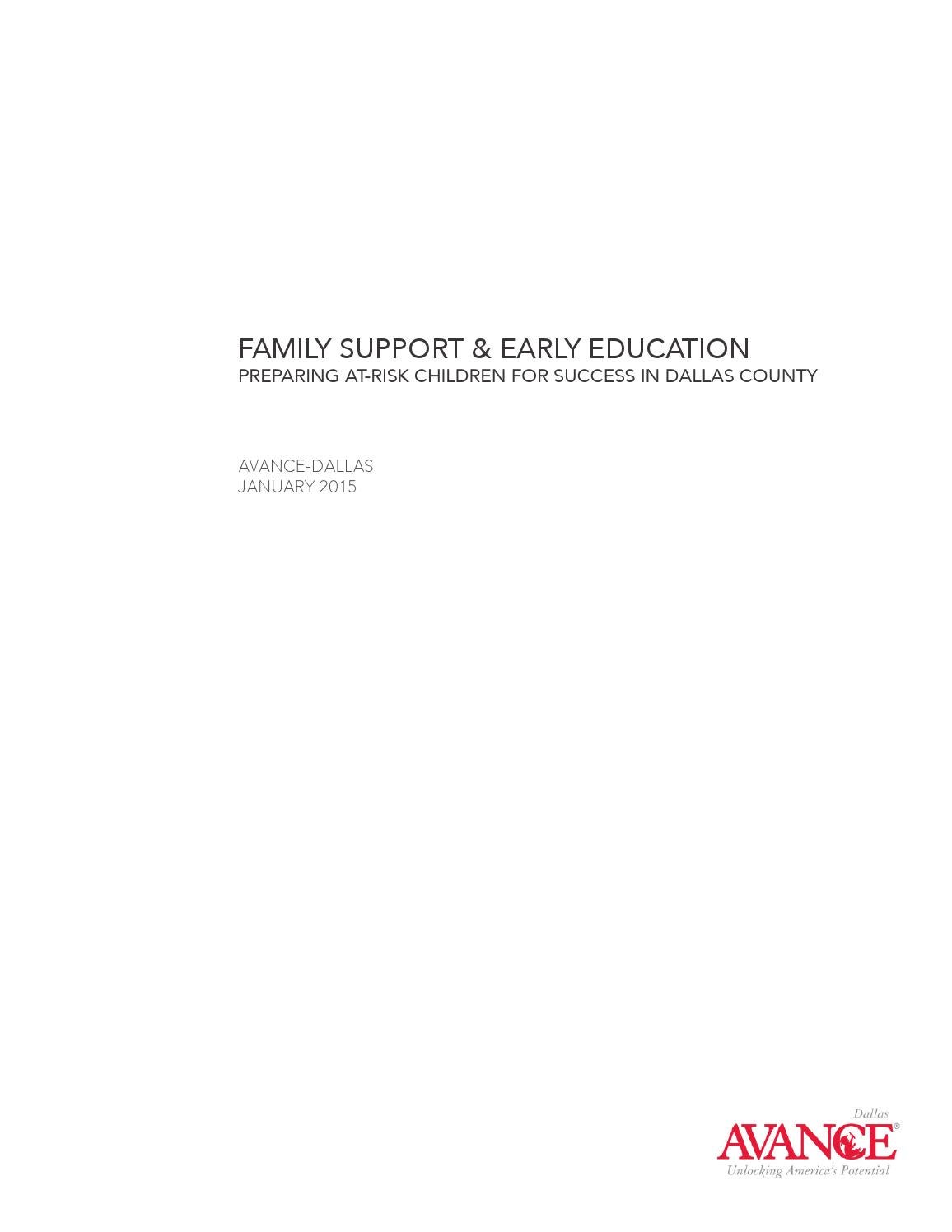 Avance-Dallas Final Report by buildingcommunityWORKSHOP - Issuu