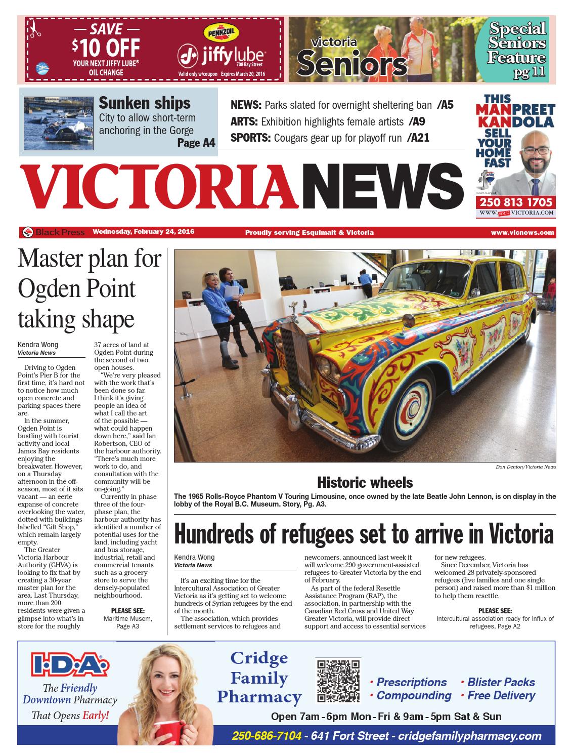 Victoria News, February 24, 2016 by Black Press Media Group - Issuu