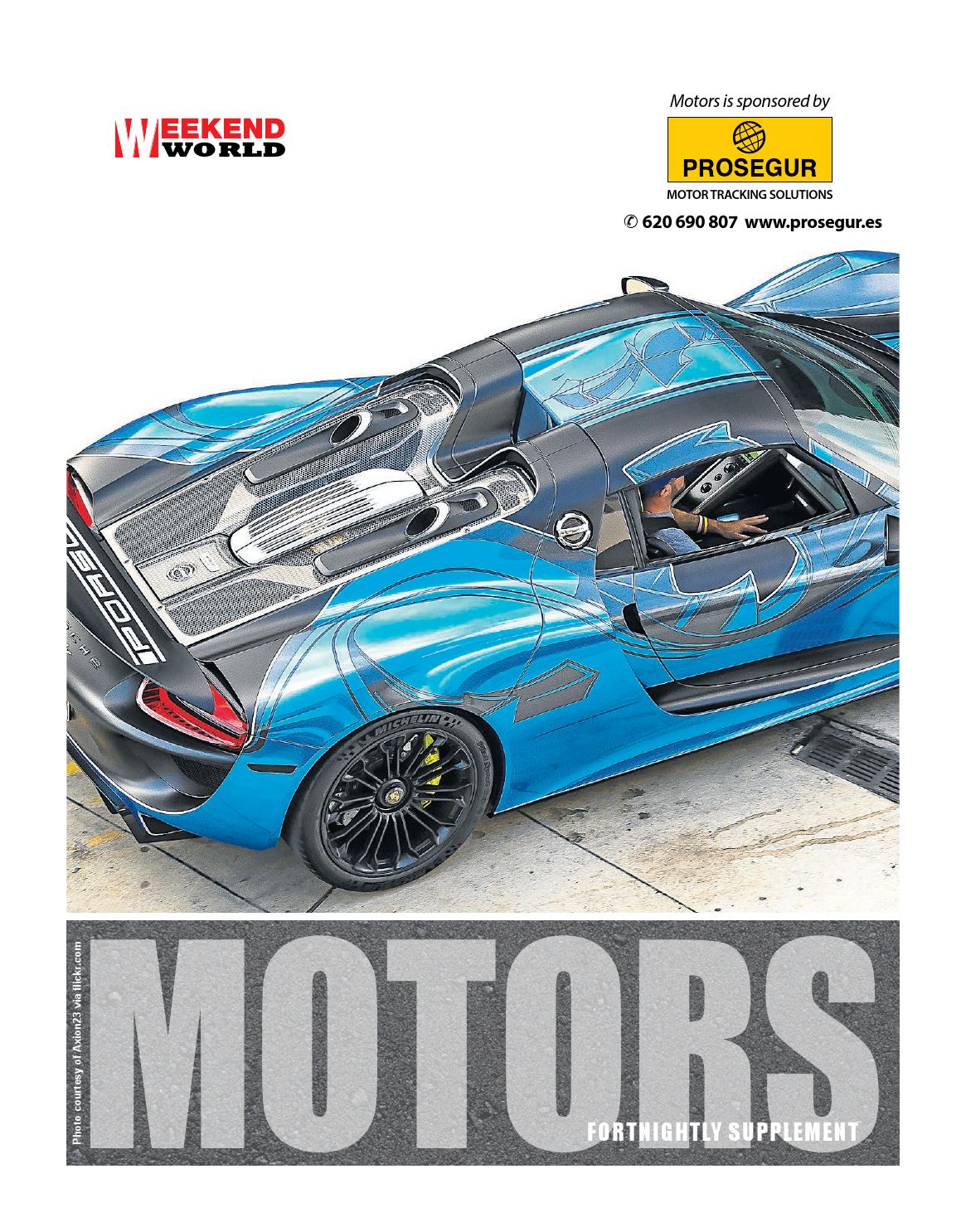 WEEKEND WORLD NEWSPAPER - MOTOR SUPPLEMENT by ClearVision Marketing - Issuu