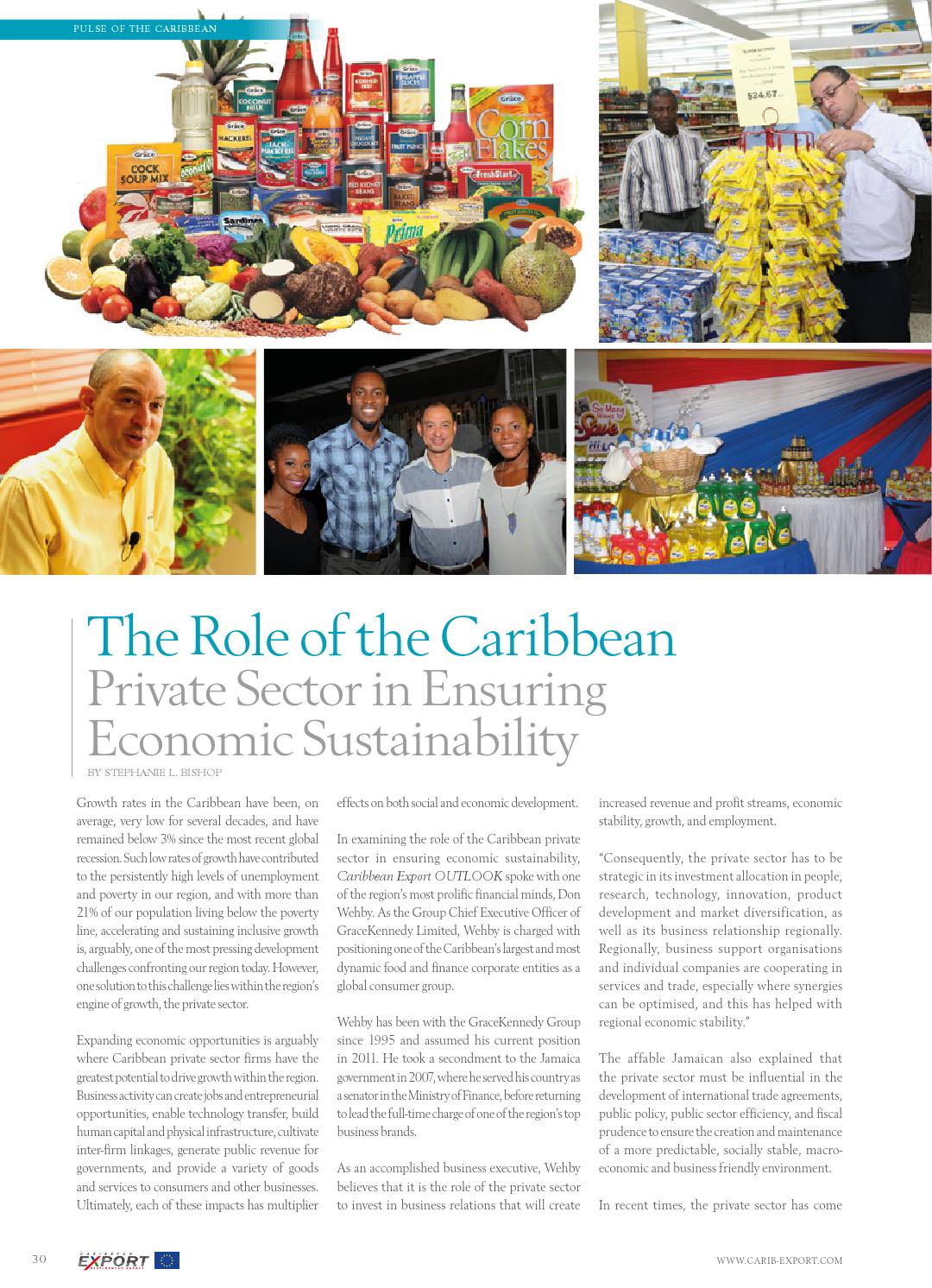Caribbean Export OUTLOOK 2016 by Caribbean Export - Issuu