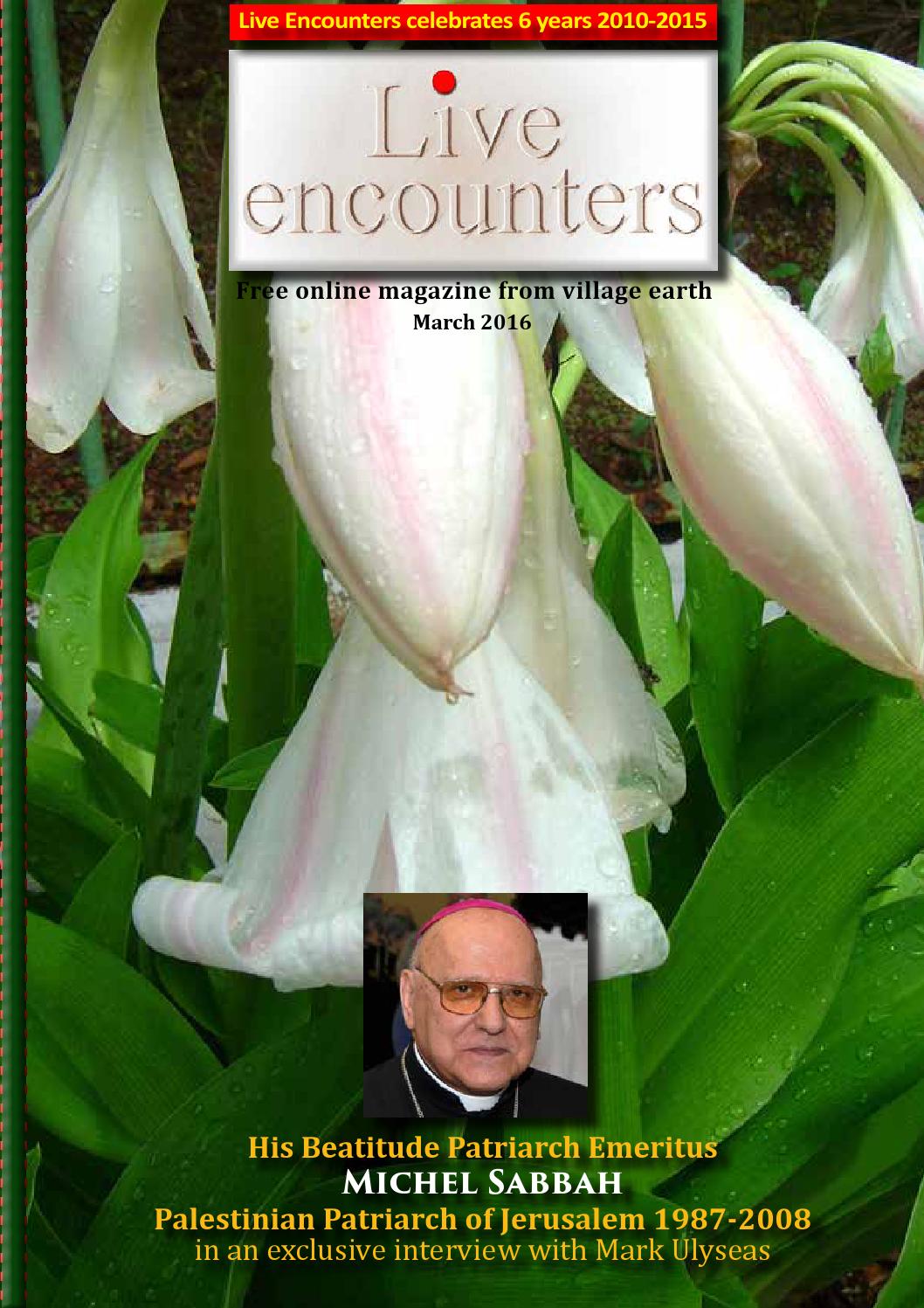 Live Encounters Magazine March 2016 by Live Encounters - Issuu