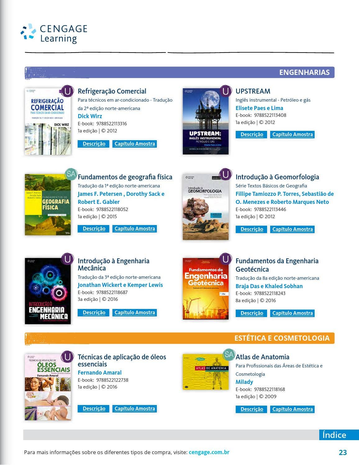 Catálogo e-books Cengage Learning 2016 by Cengage Brasil - Issuu
