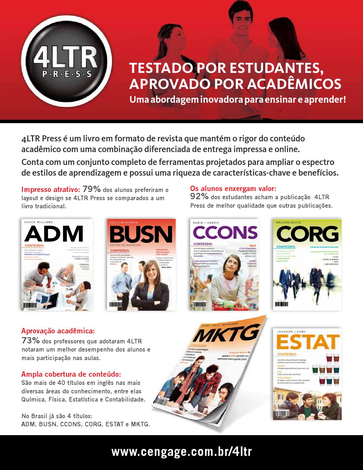 Catálogo e-books Cengage Learning 2016 by Cengage Brasil - Issuu
