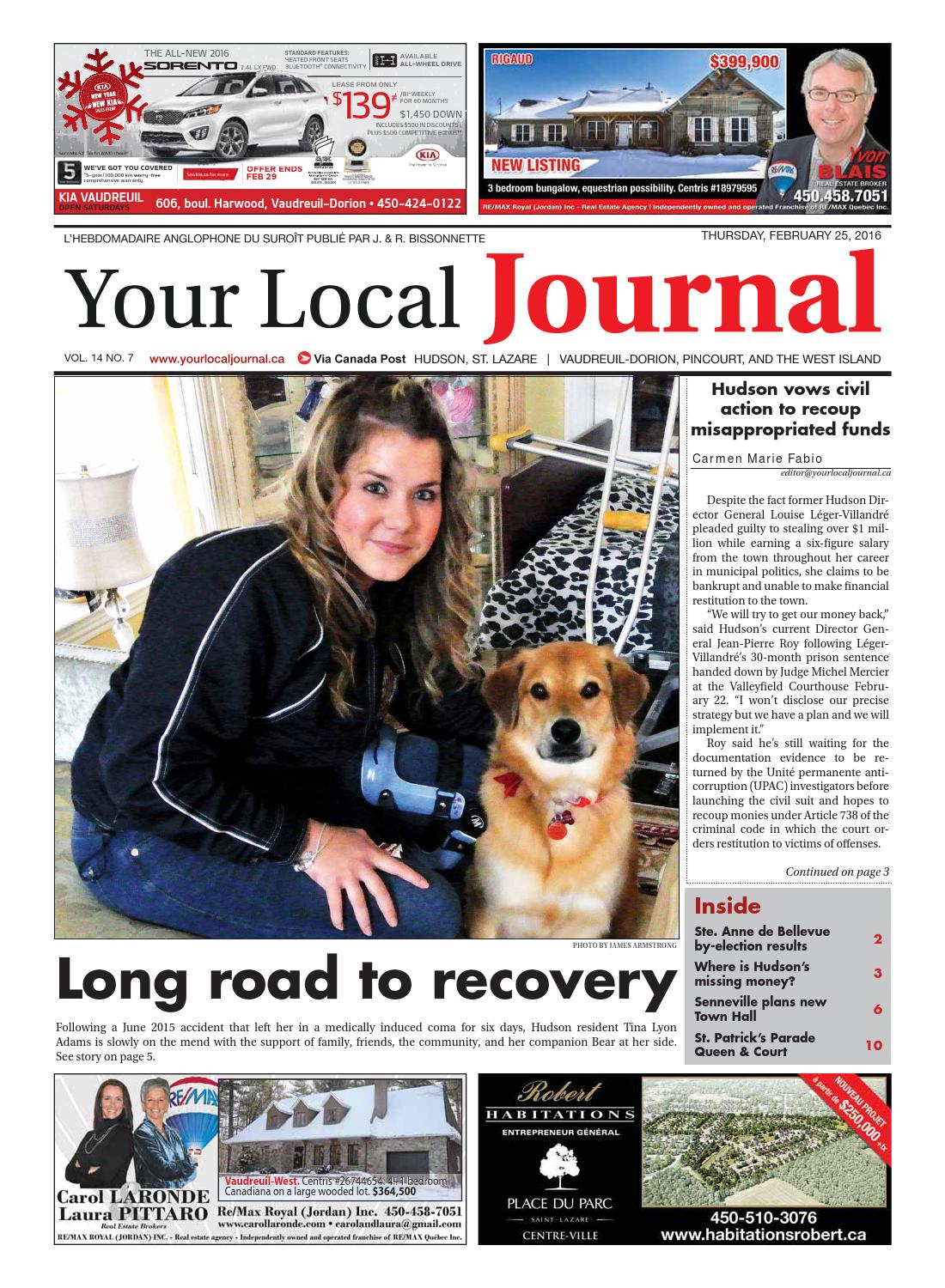 Your Local Journal - Feb. 25th, 2016 by Your Local Journal - Issuu
