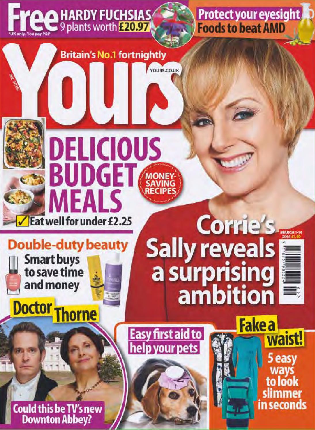 Yours Magazine issue 240 by Bauer Media - Issuu