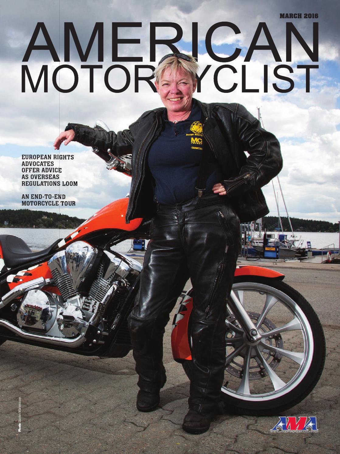 American Motorcyclist March 2016 Street by American Motorcyclist ...