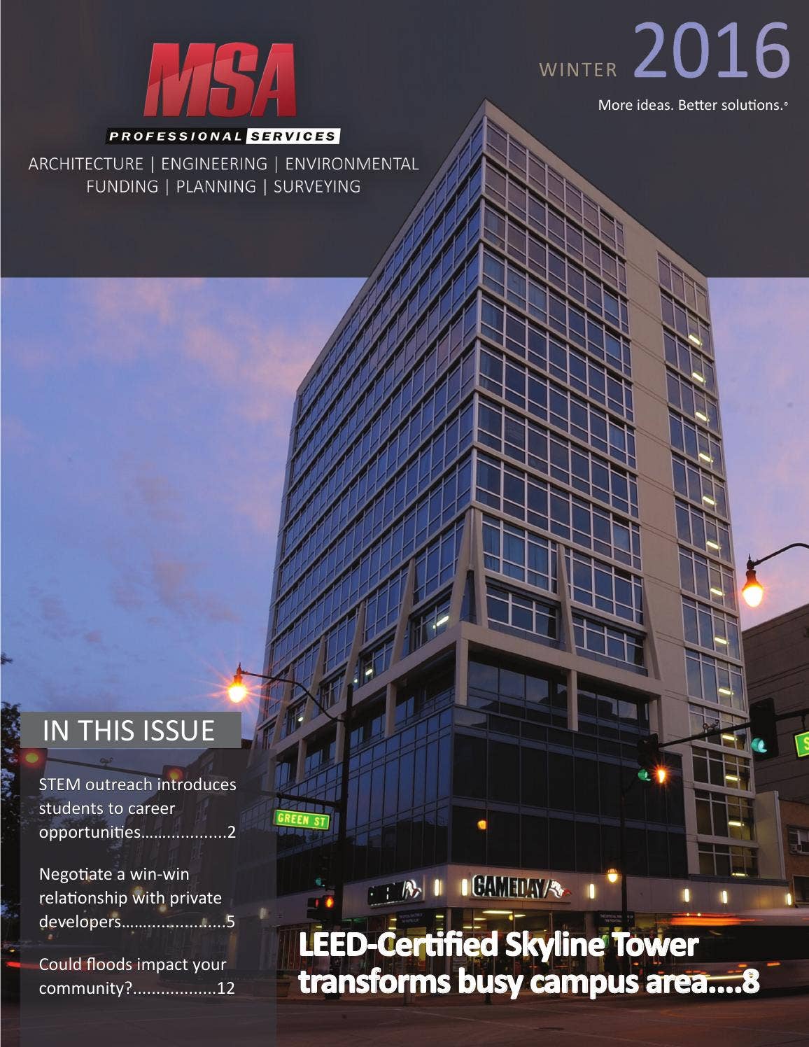 Msa today spring 2016 print by MSA Professional Services - Issuu