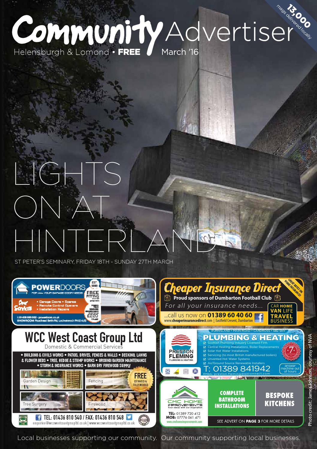 Helensburgh Community Advertiser (March 2016) by Community Advertiser ...