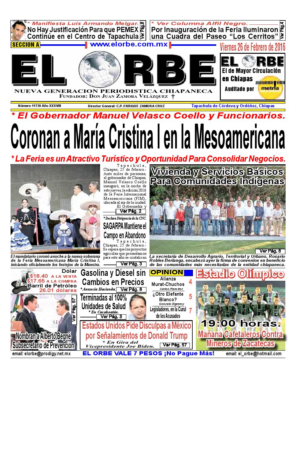 26022016 by El Orbe - Issuu