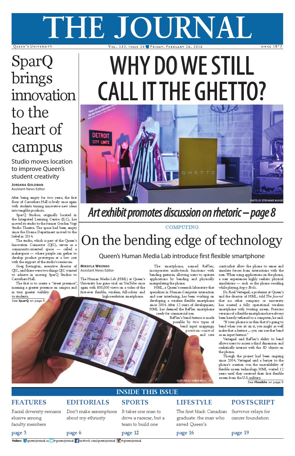 The Queen's Journal, Volume 143, Issue 24 by The Queen's Journal - Issuu