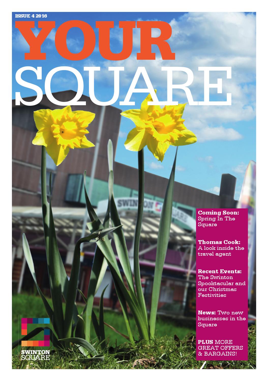 Your Square Magazine Issue 4 Spring 2016 by TOTALLY STOCKPORT - Issuu