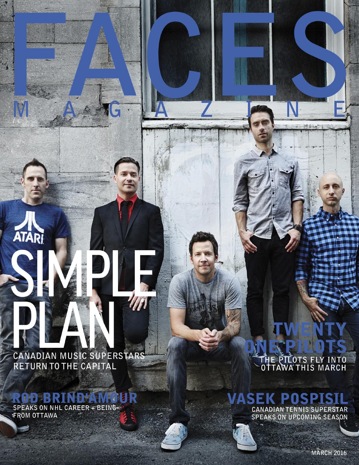 FACES Magazine March 2016 - Simple Plan by FacesMagazine - Issuu