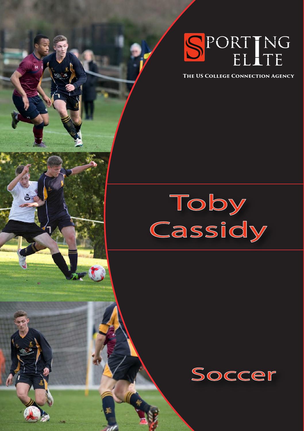 Toby Cassidy Sporting CV DRAFT by Sporting Elite USA - Issuu