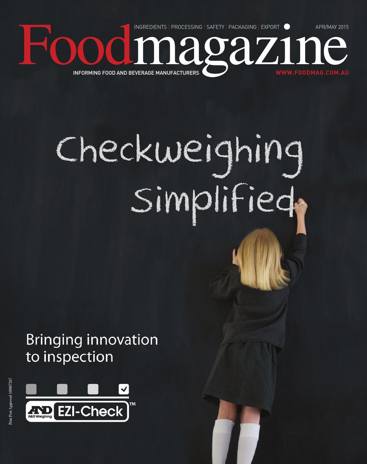 Food Magazine April 2015 by Prime Creative Media - Issuu
