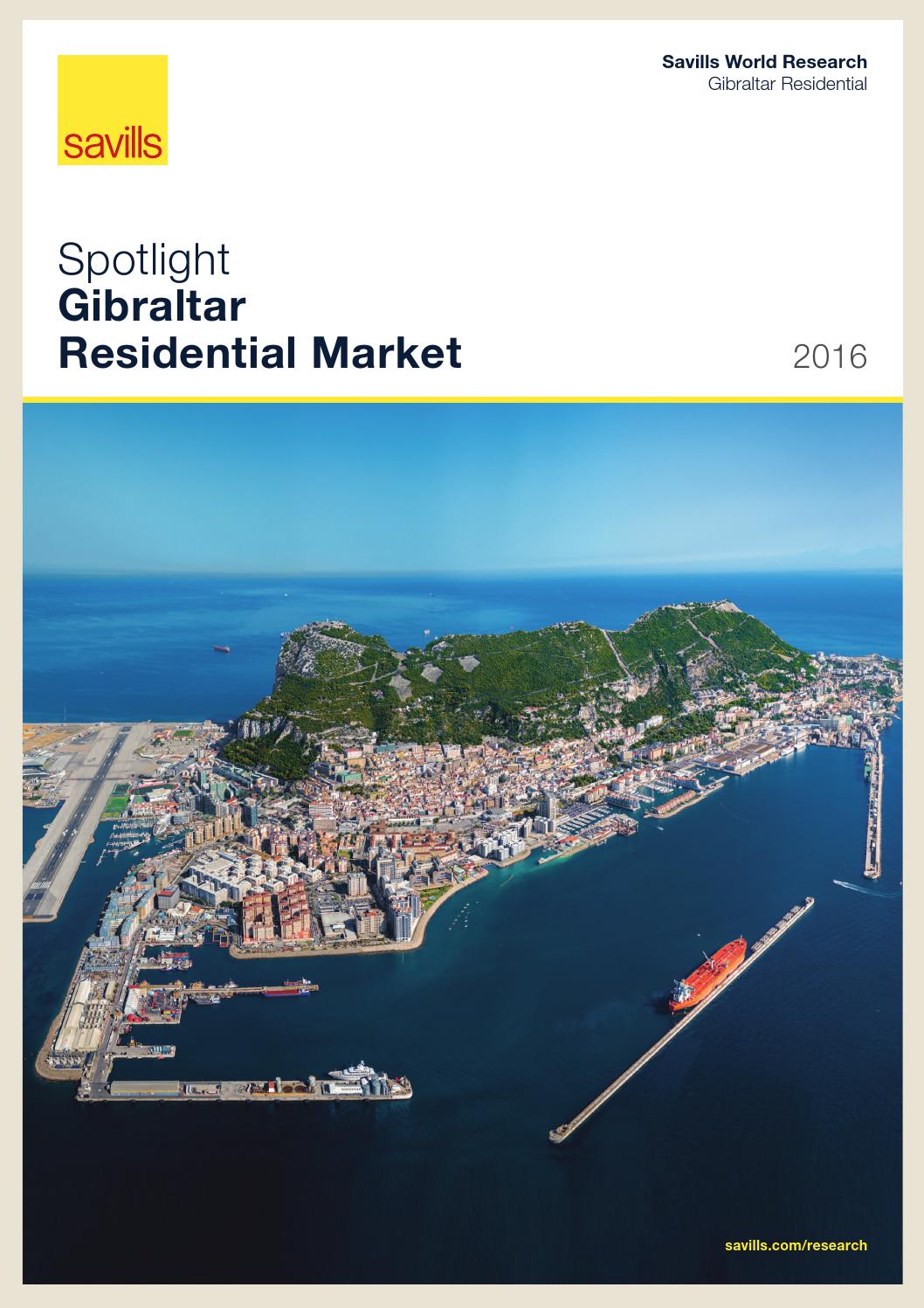 Savills Spotlight on Gibraltar Residential Market by Gibraltar Finance ...