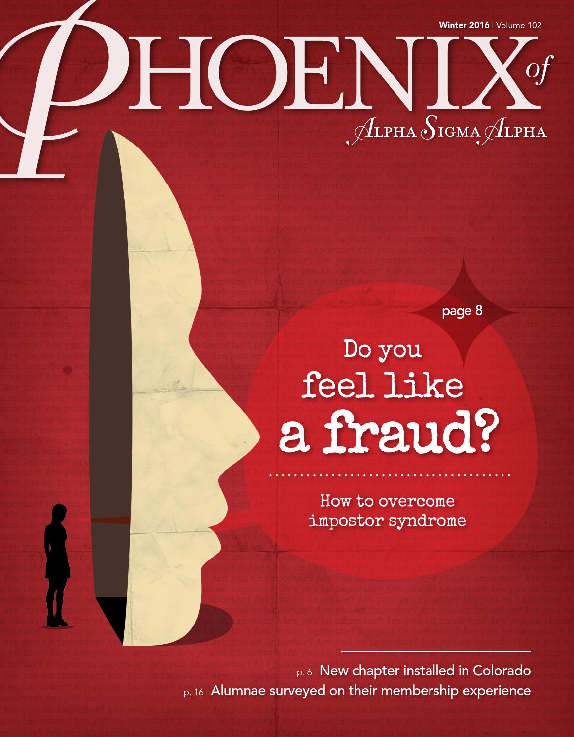 Phoenix of Alpha Sigma Alpha I Winter 2016 by Alpha Sigma Alpha ...