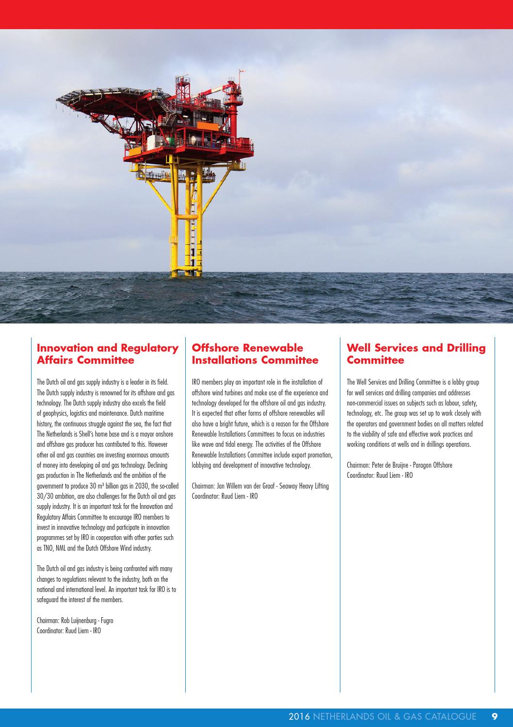 IRO Netherlands Oil & Gas Catalogue 2016 by Pedemex BV - Issuu