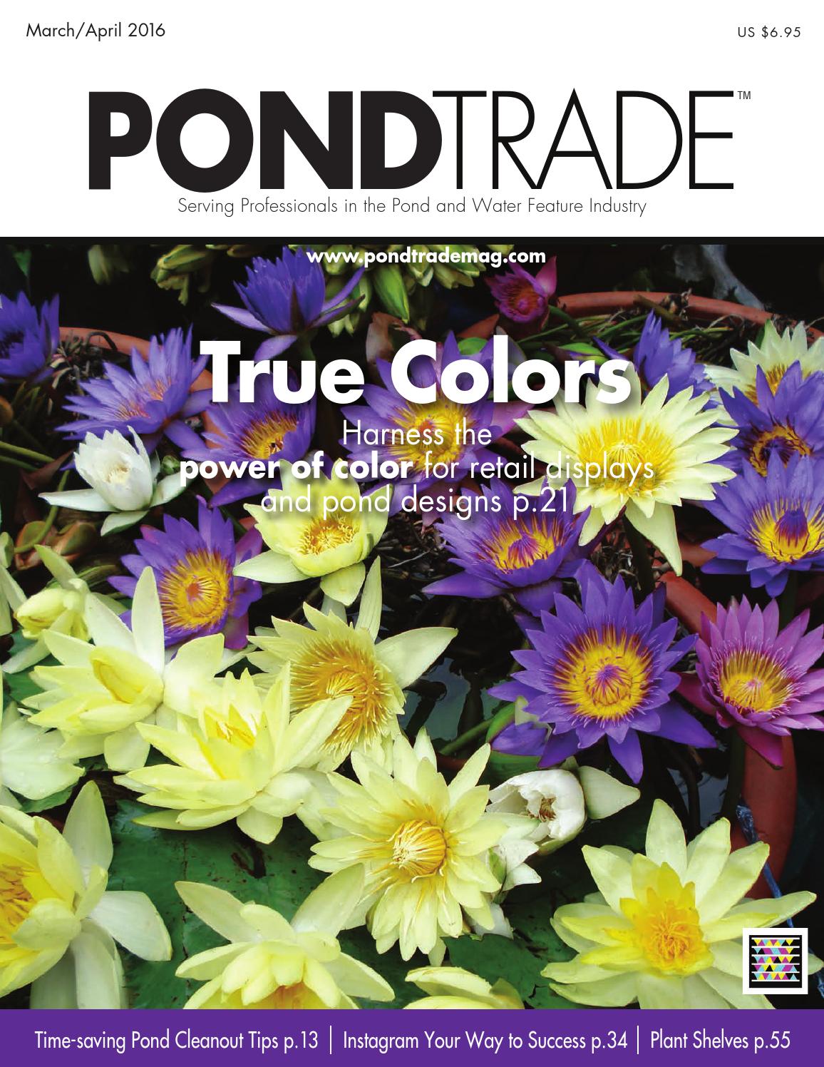 POND Trade March/April 2016 by POND Trade Magazine - Issuu