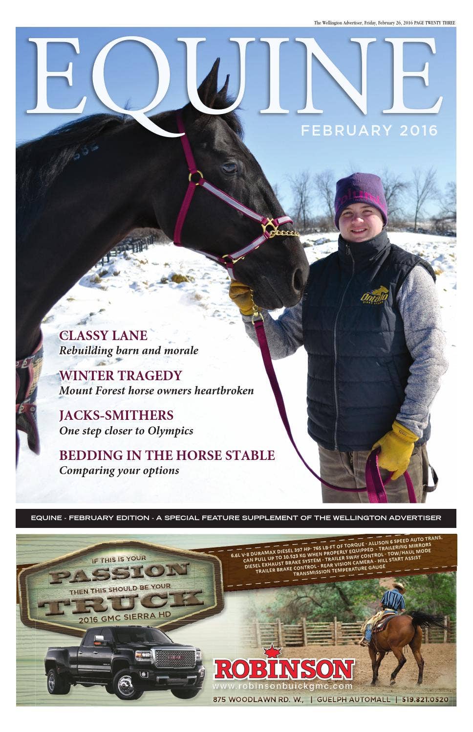 Equine Special Supplement - February 26, 2016 by WHA Publications Ltd ...