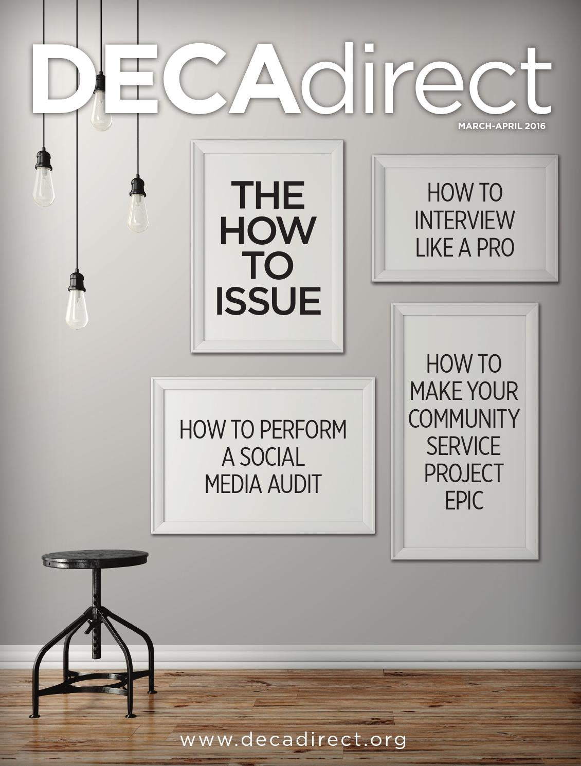 DECA Direct | March-April 2016 by DECA Inc. - Issuu
