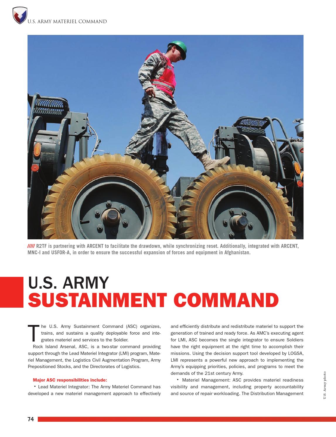 U.S. Army Materiel Command: 50 Years of Providing the Decisive Edge by ...
