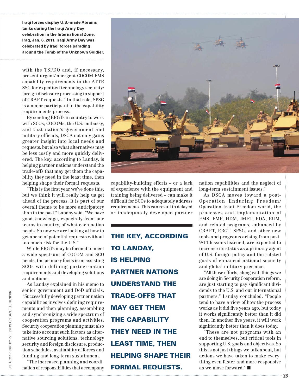 Defense Security Cooperation Agency: Defense Solutions for America's ...